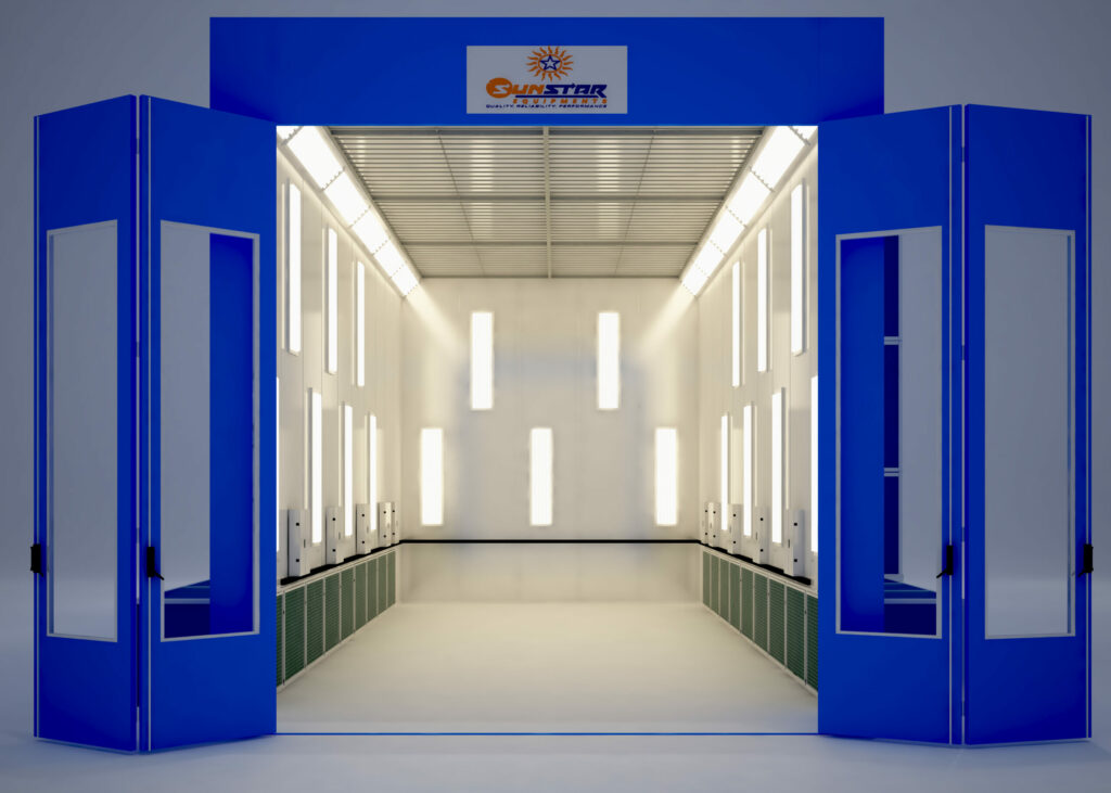 Delta Pro Spray Paint Booth | Sunstar Paint Booths